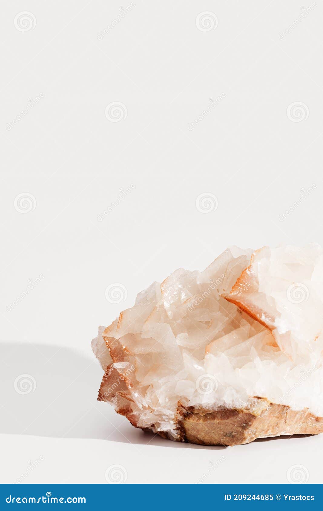 Beautiful Stone Calcite Mineral. Natural Translucent Gemstone Solid ...