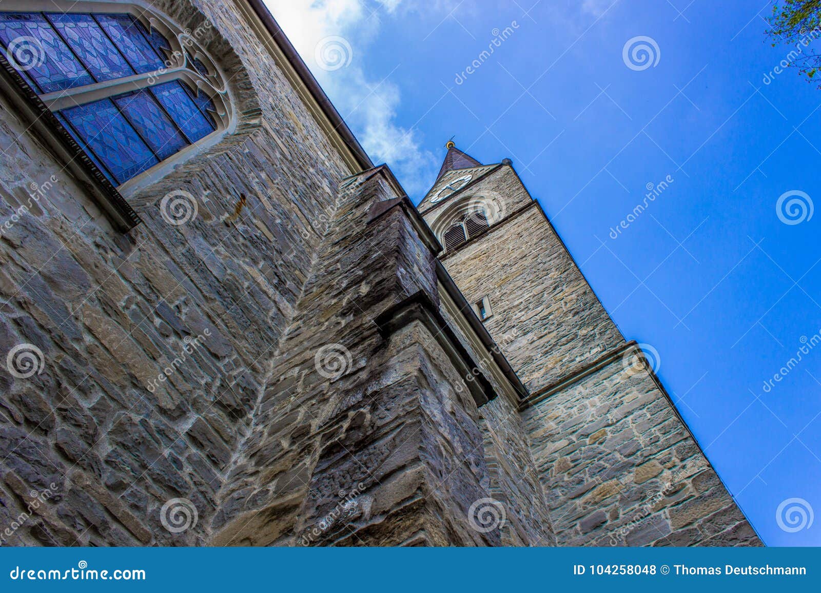 Beautiful Stone Churche in Schwarzach in Vorarlberg, Austria Stock ...