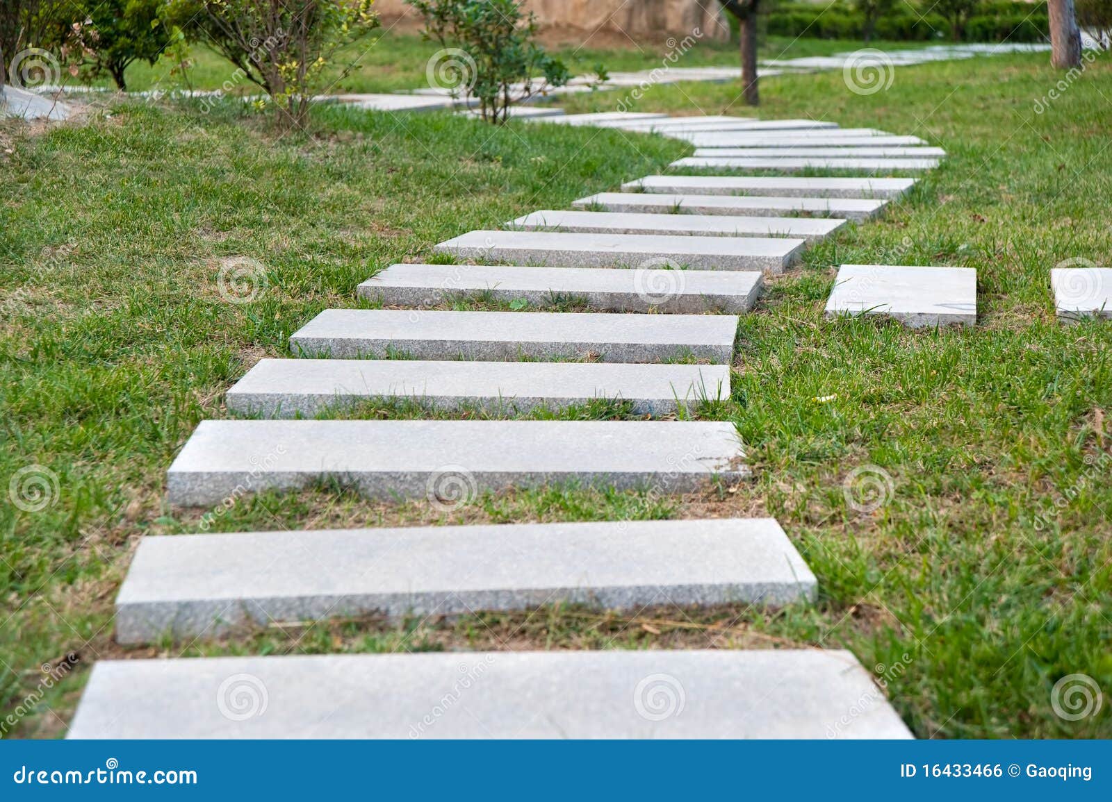 Beautiful Stone Road in the Park Stock Photo - Image of path, gravel ...