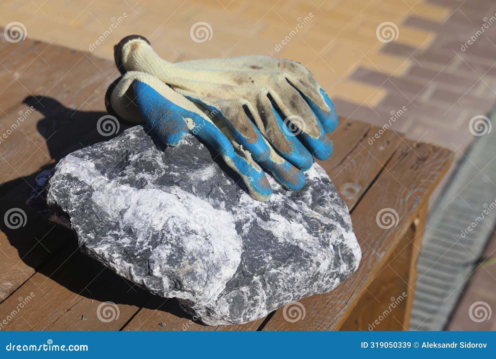 Beautiful Stones for Landscaping on a Personal Plot 2 Stock Image ...