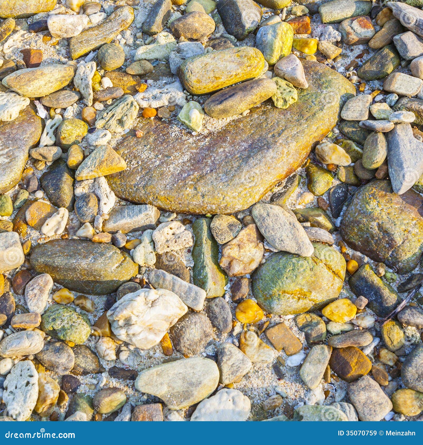 Beautiful Stones and Rocks in Sunlight with Interesting Harmonic St ...