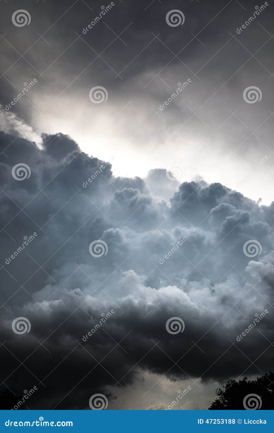 Beautiful storm clouds stock photo. Image of power, climate - 47253188