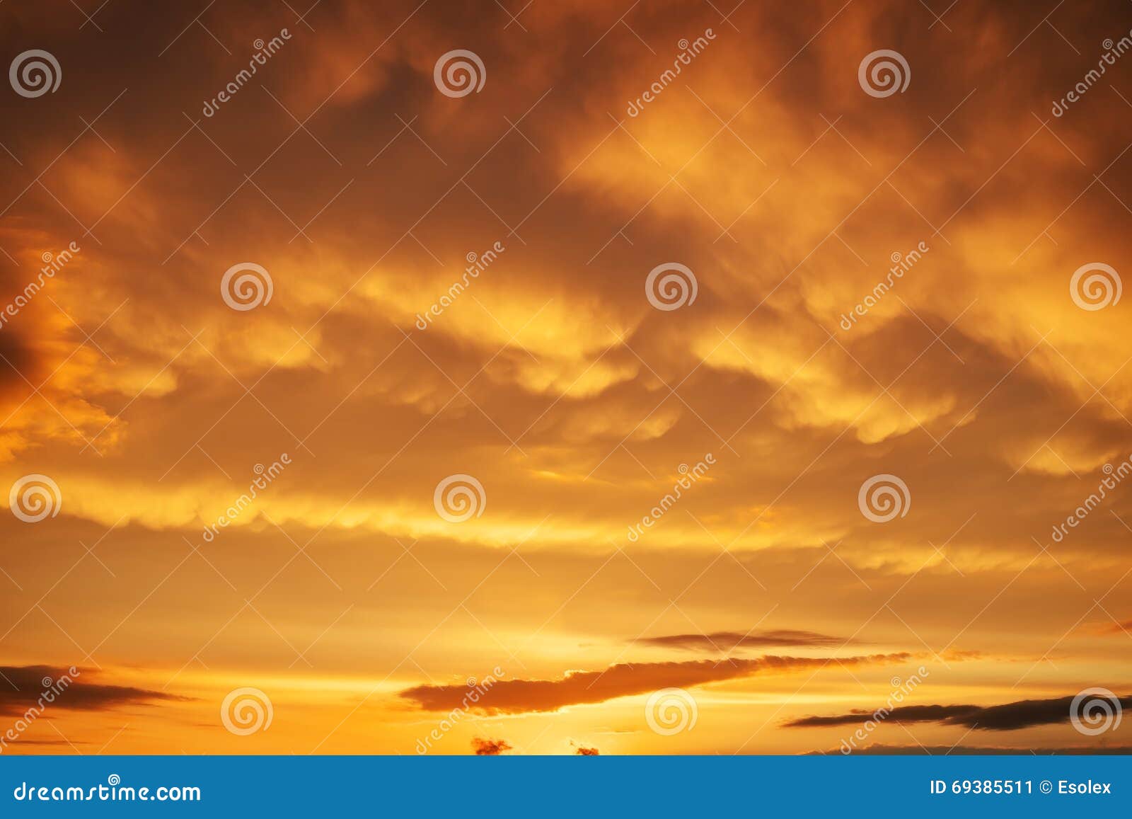 Beautiful Stormy Sunset Sky. Cloudy Abstract Background Stock Image ...