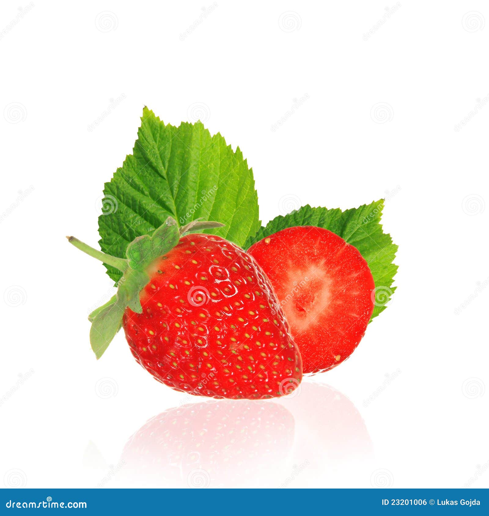 Beautiful strawberries stock photo. Image of closeup - 23201006