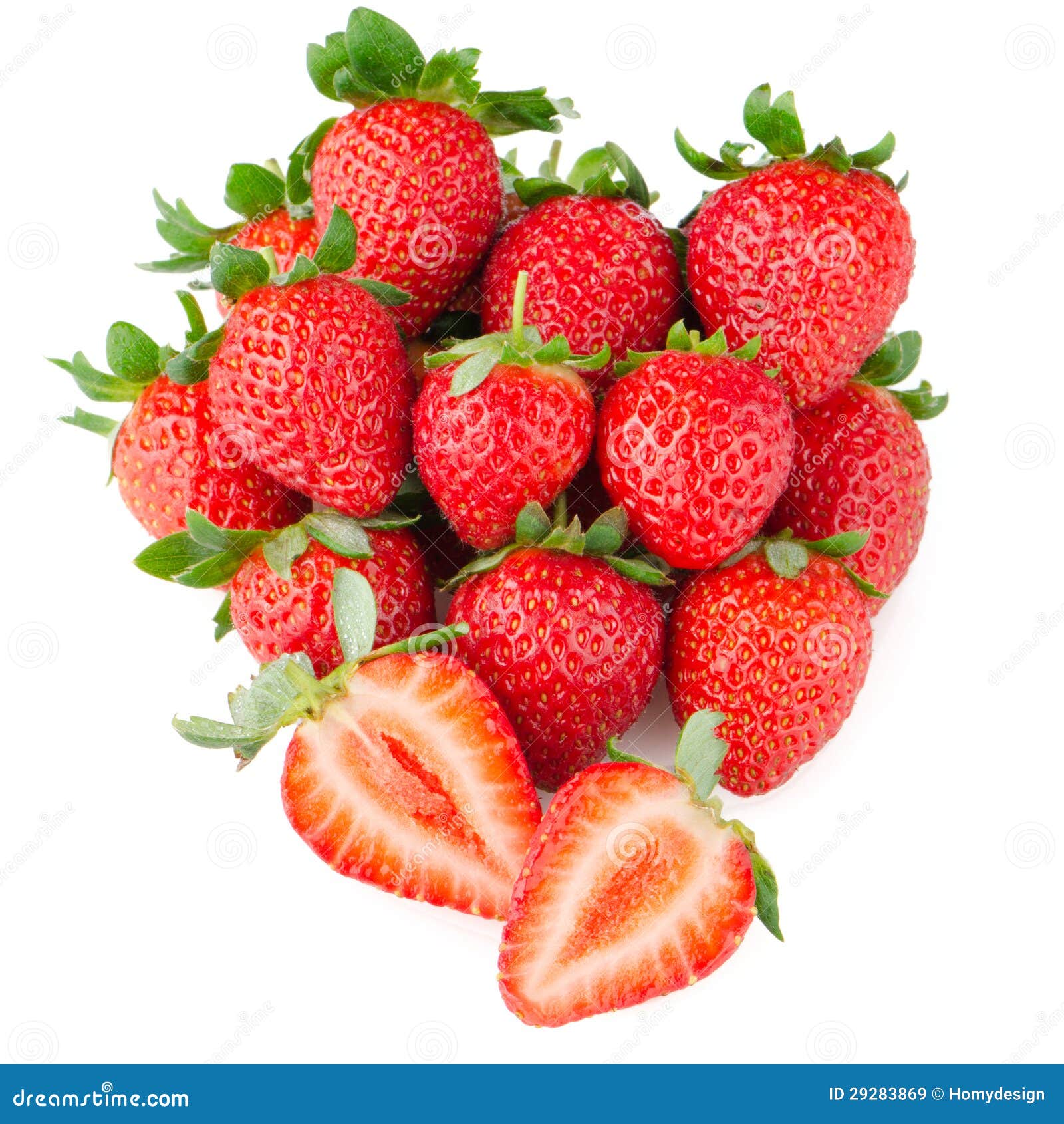 Beautiful strawberries stock image. Image of beautiful - 29283869