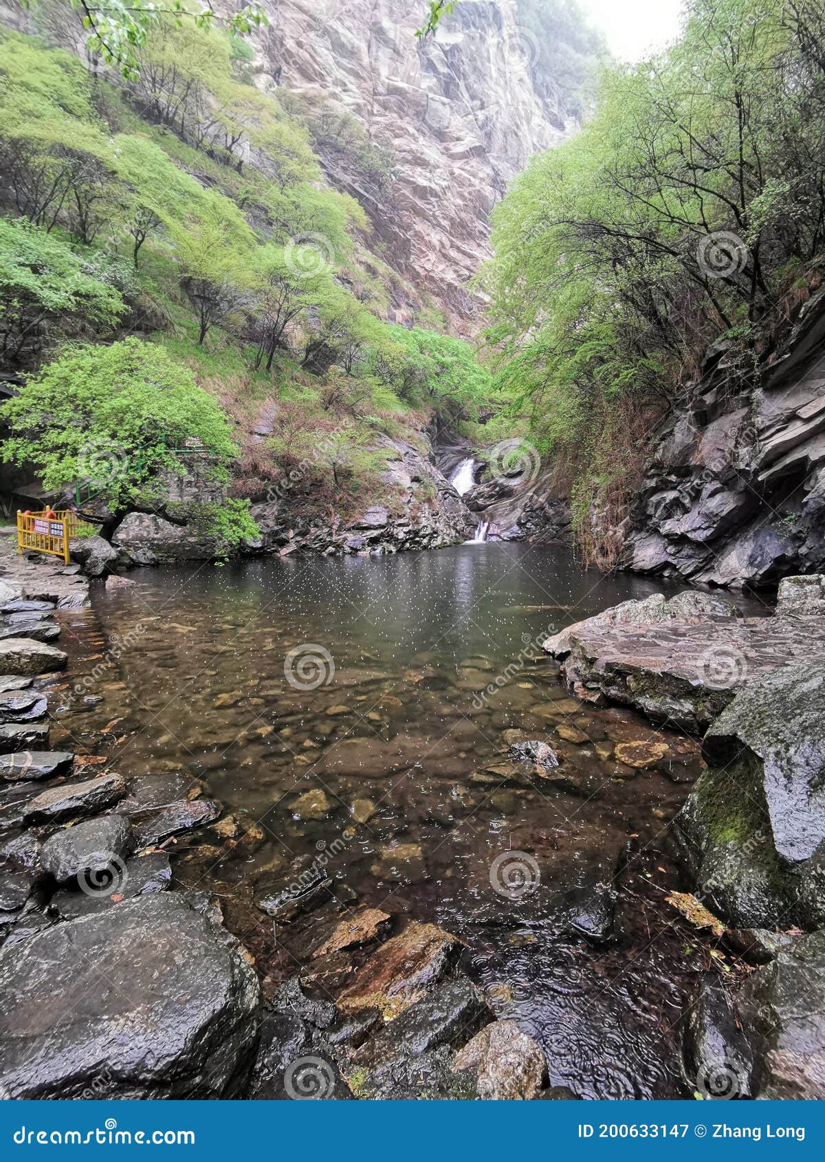 Beautiful Stream in a Valley Stock Image - Image of stream, beautiful ...