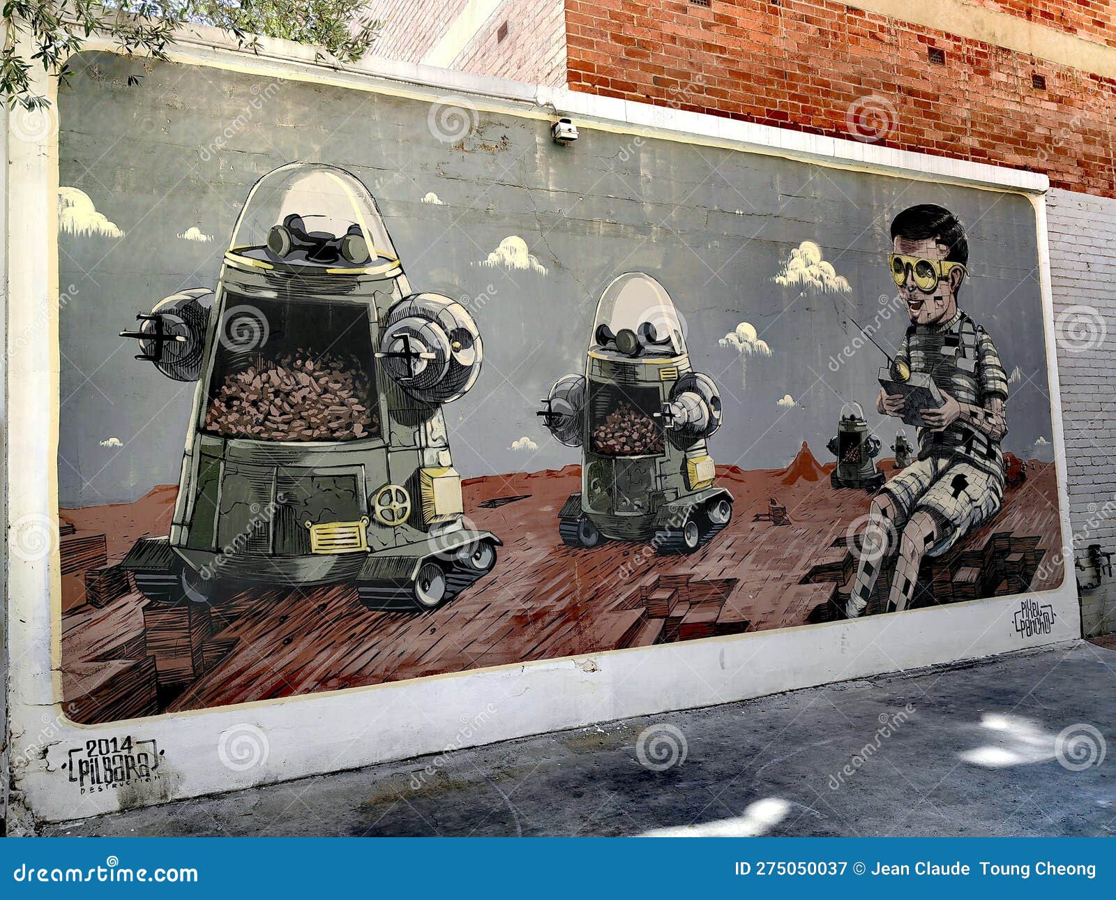 Beautiful Street Art in Perth CBD Editorial Photography - Image of ...