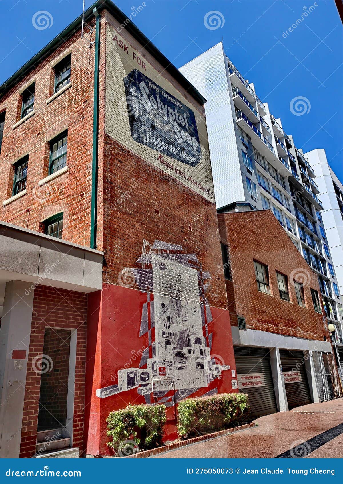 Beautiful Street Art in Perth CBD Editorial Stock Photo - Image of ...