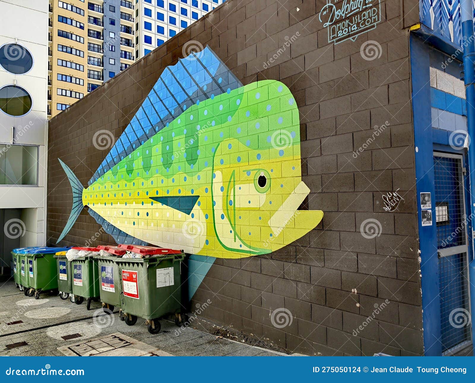 Beautiful Street Art in Perth CBD Editorial Stock Image - Image of ...