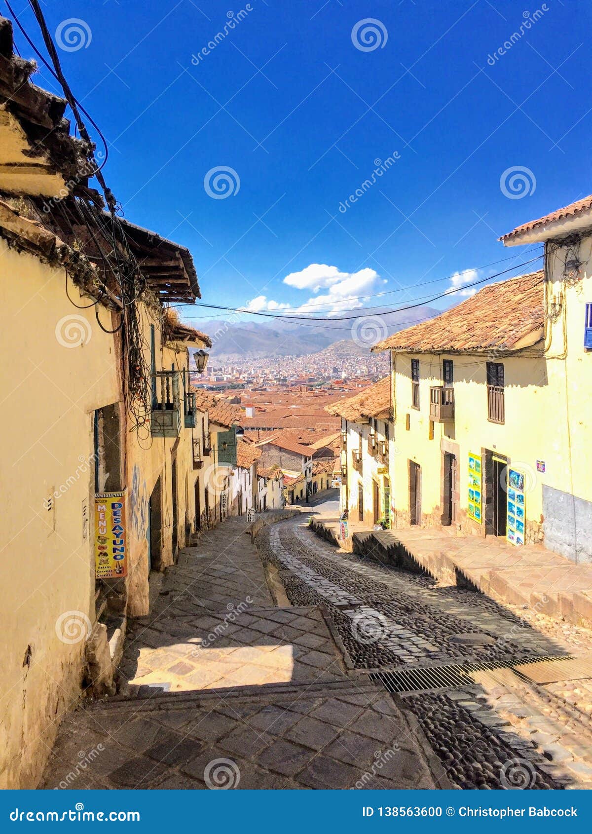The Beautiful Streets of Cusco, Peru are Made Out of Cobblestone and ...