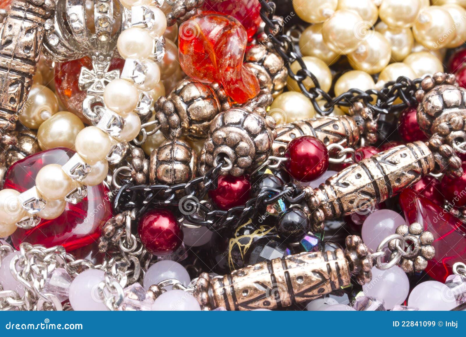 Beautiful string of beads stock image. Image of chain - 22841099