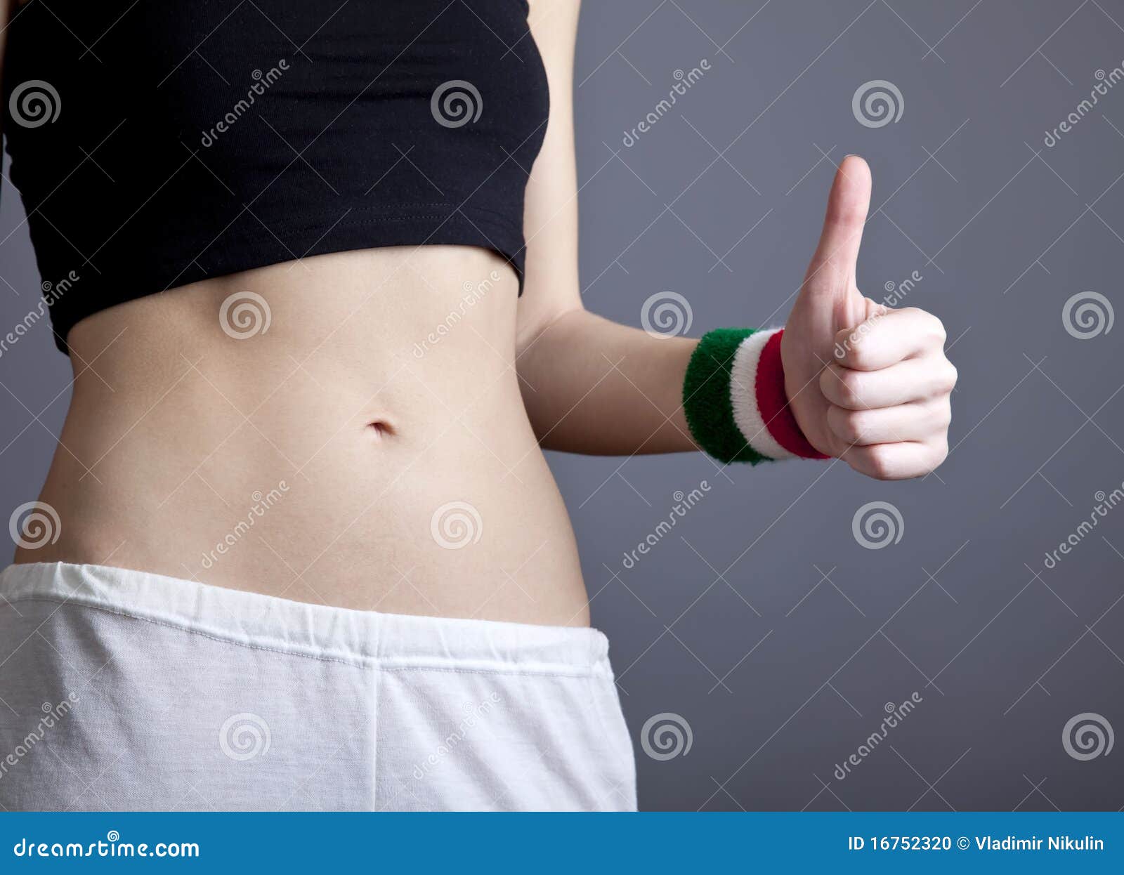 Beautiful and Strong Women S Abs Stock Photo - Image of beautiful, skin ...