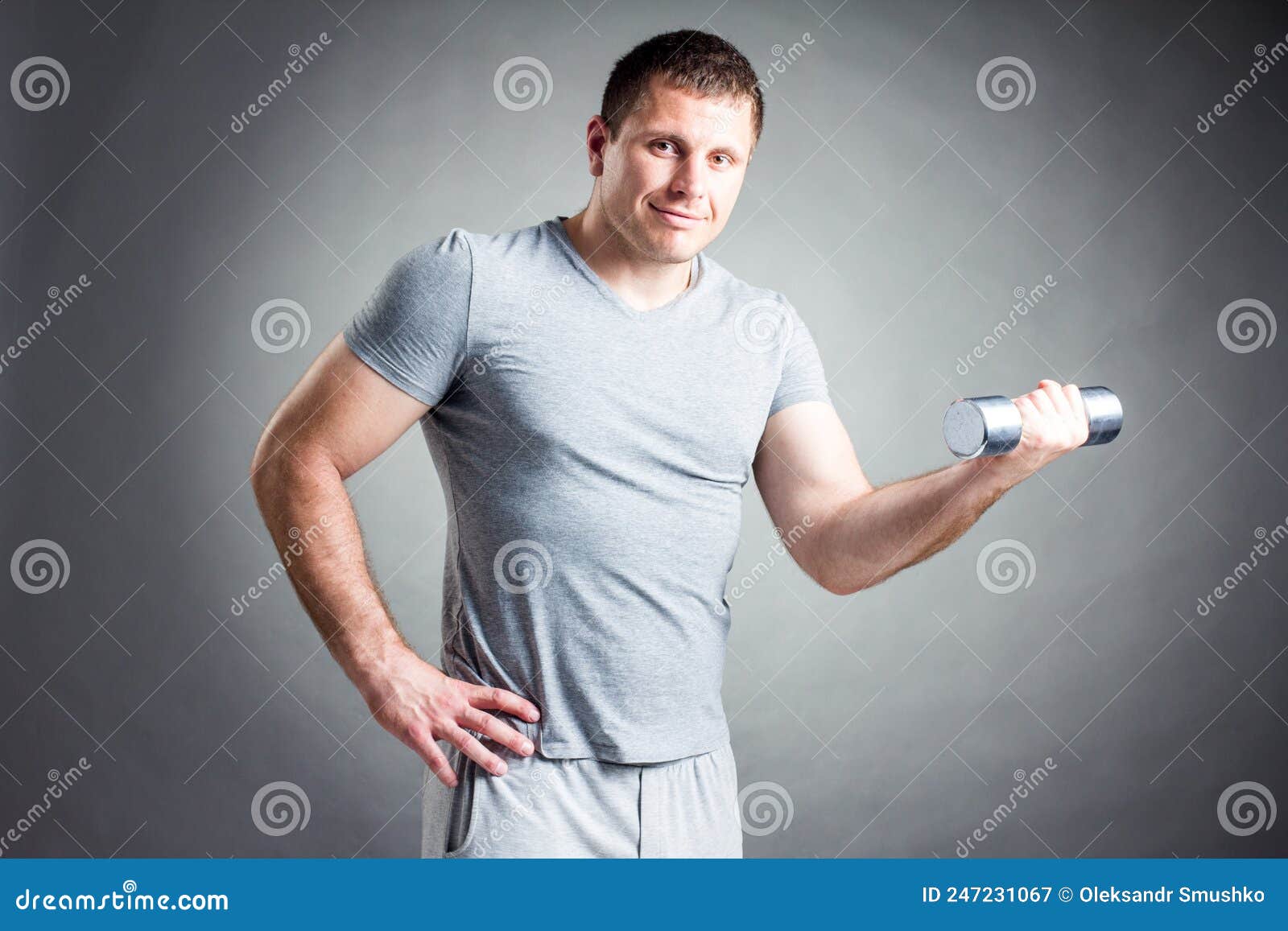 The Beautiful and Strong Young Guy Stock Image - Image of healthy ...