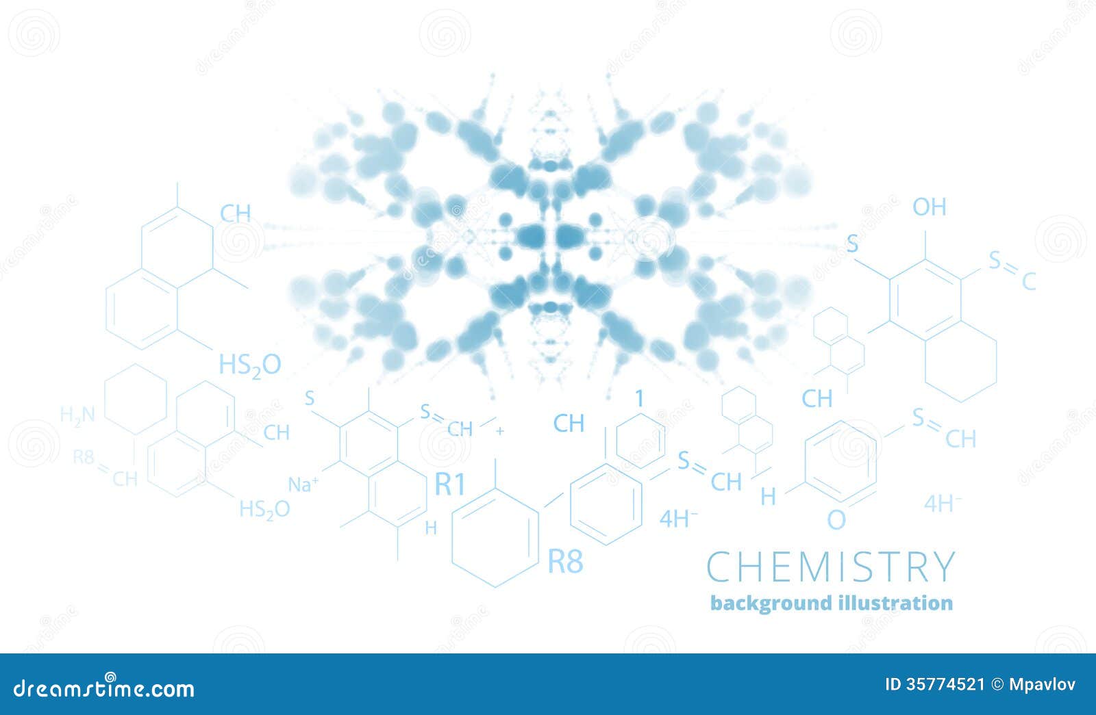 Beautiful Structure of the DNA Molecule Stock Vector - Illustration of ...