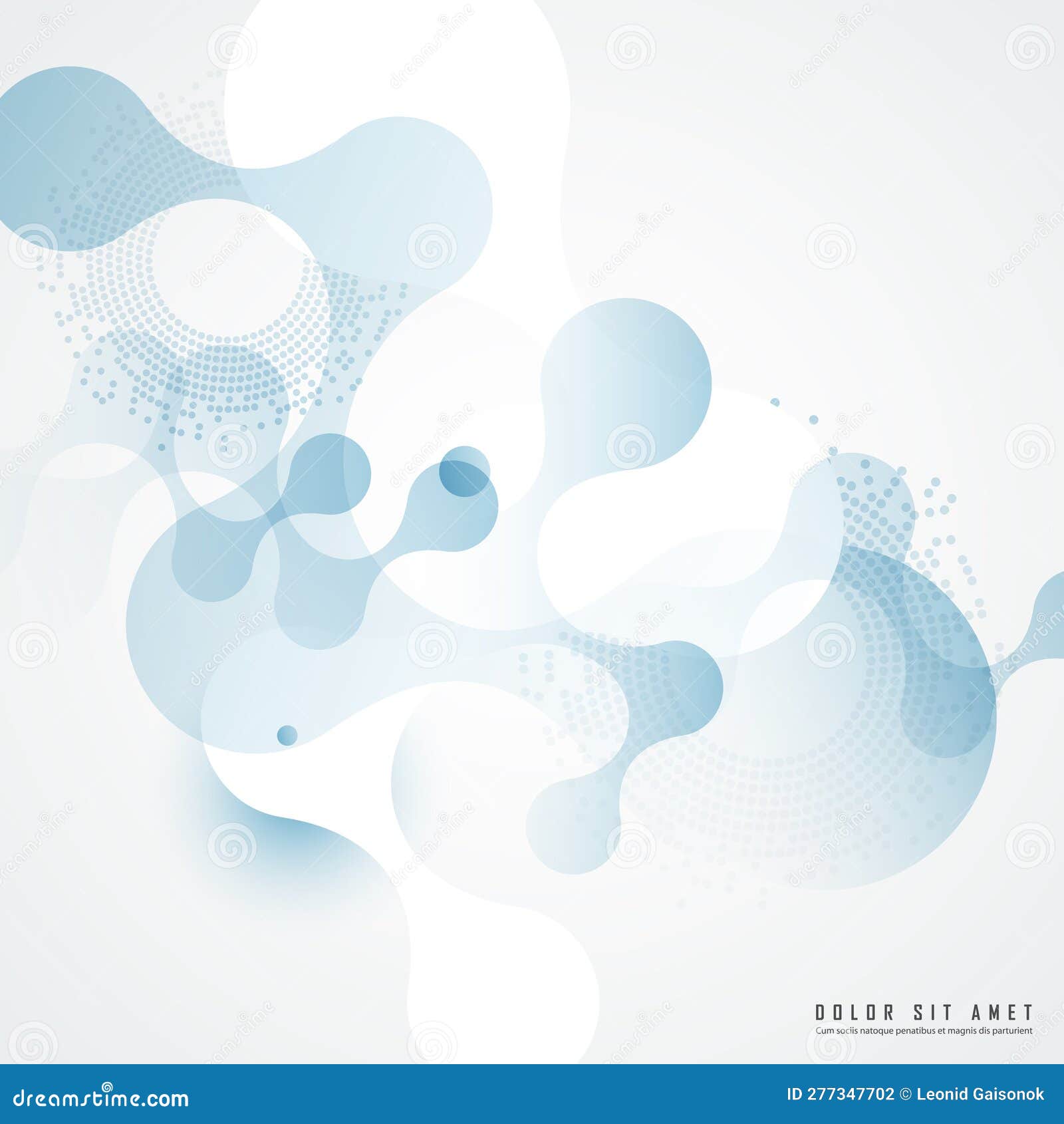 Beautiful Structure DNA Molecules. Line Art Pattern with Connect Dot ...