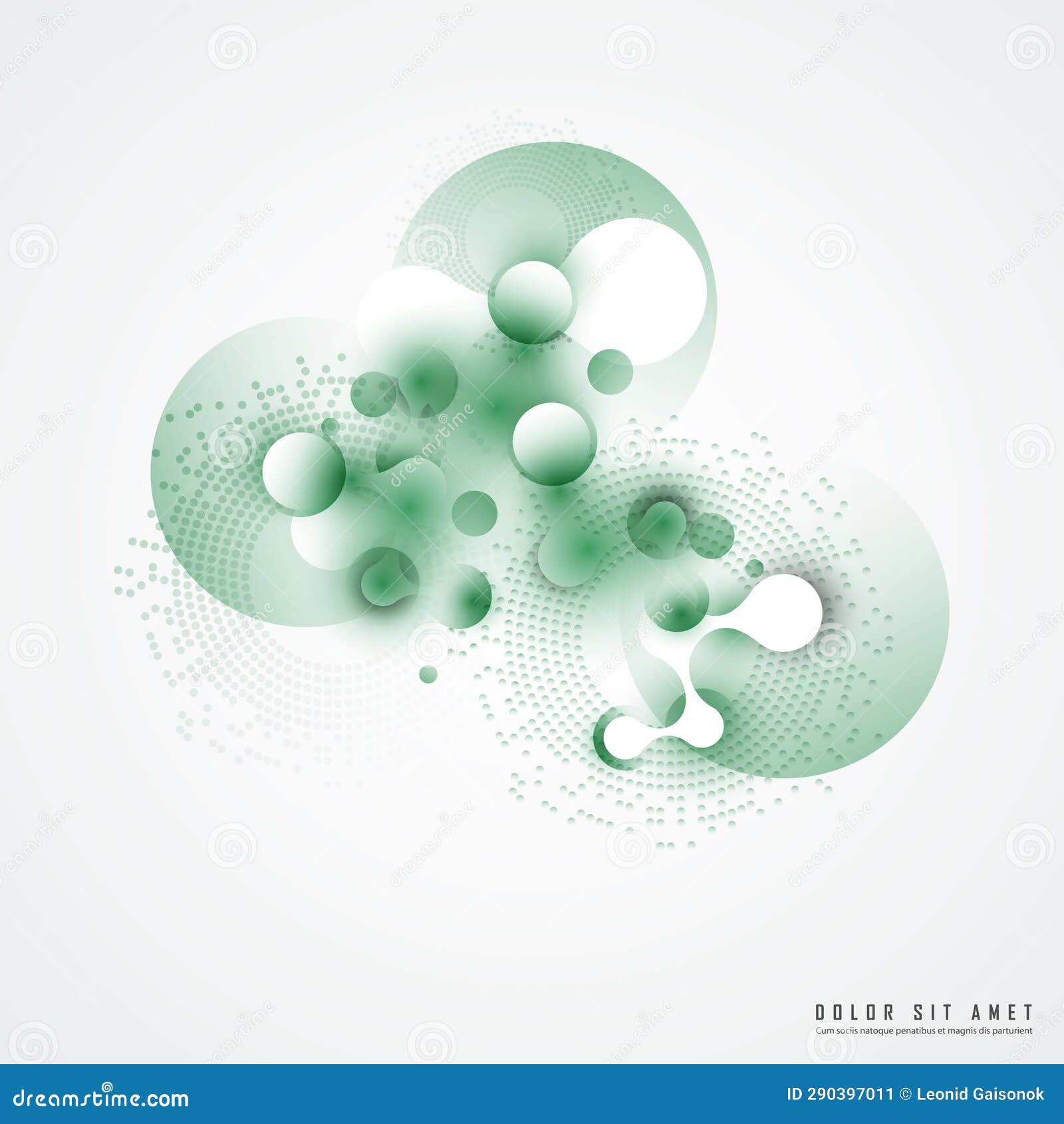 Beautiful Structure DNA Molecules. Line Art Pattern with Connect Dot ...