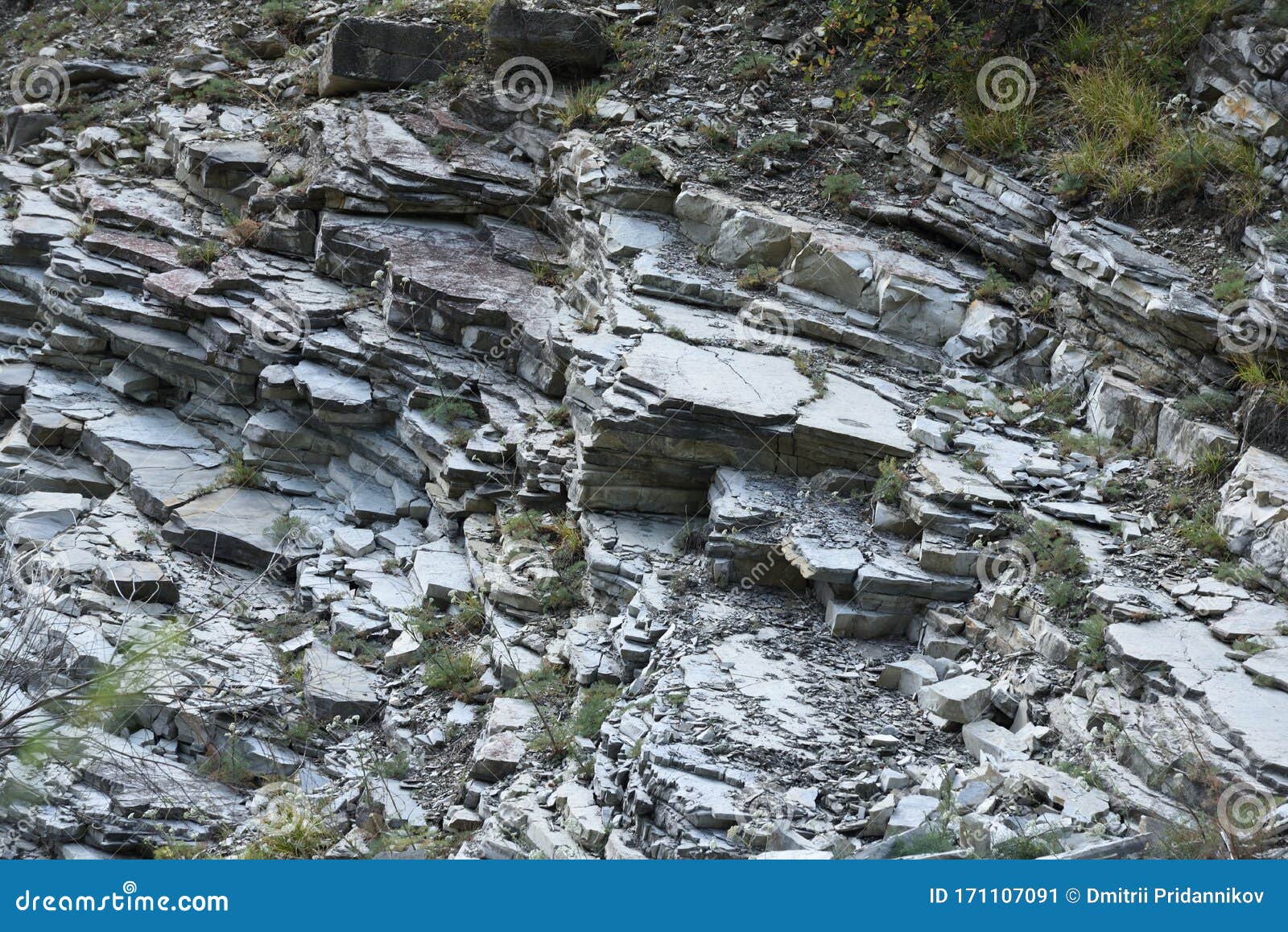 Beautiful Structure of the Rock, Consists of a Solid Rock in the Form ...