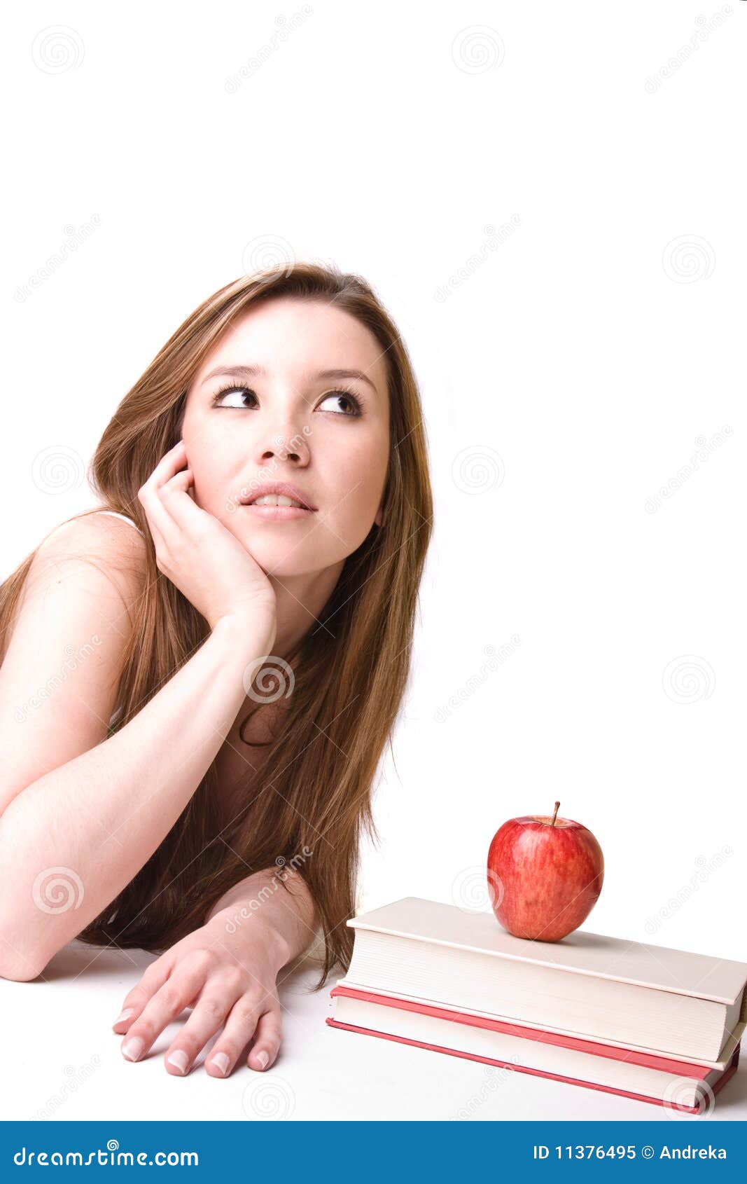 Beautiful student stock image. Image of attention, concentration - 11376495