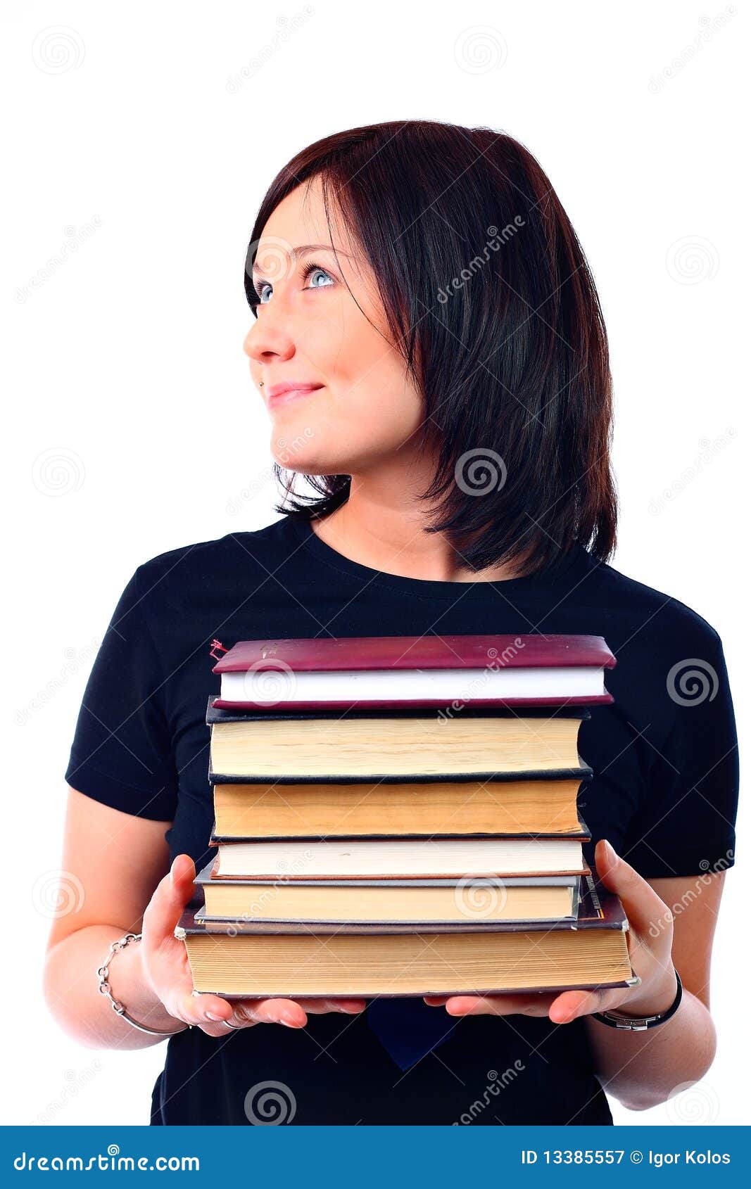 Beautiful student stock image. Image of school, cute - 13385557