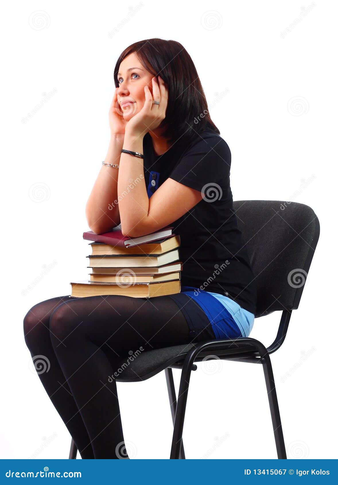 Beautiful student stock image. Image of smile, camera - 13415067