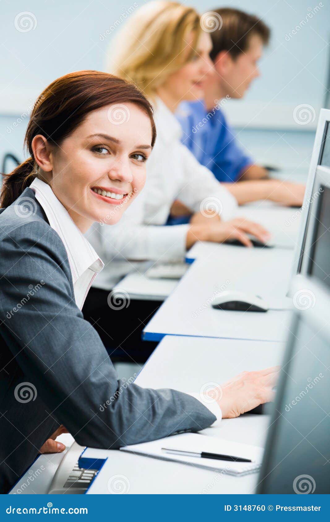 Beautiful student stock photo. Image of education, happy - 3148760