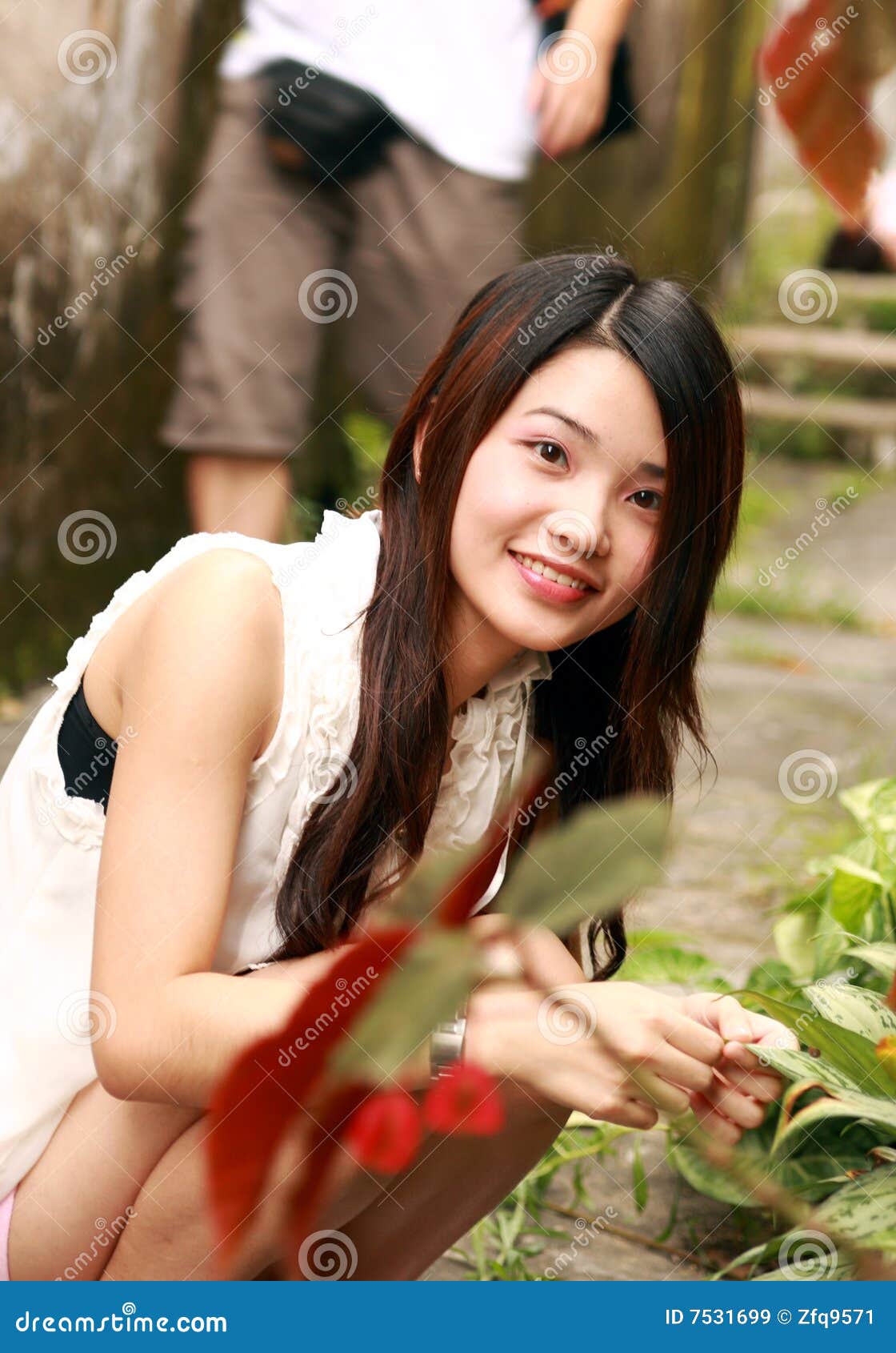 Beautiful student stock image. Image of people, book, female - 7531699