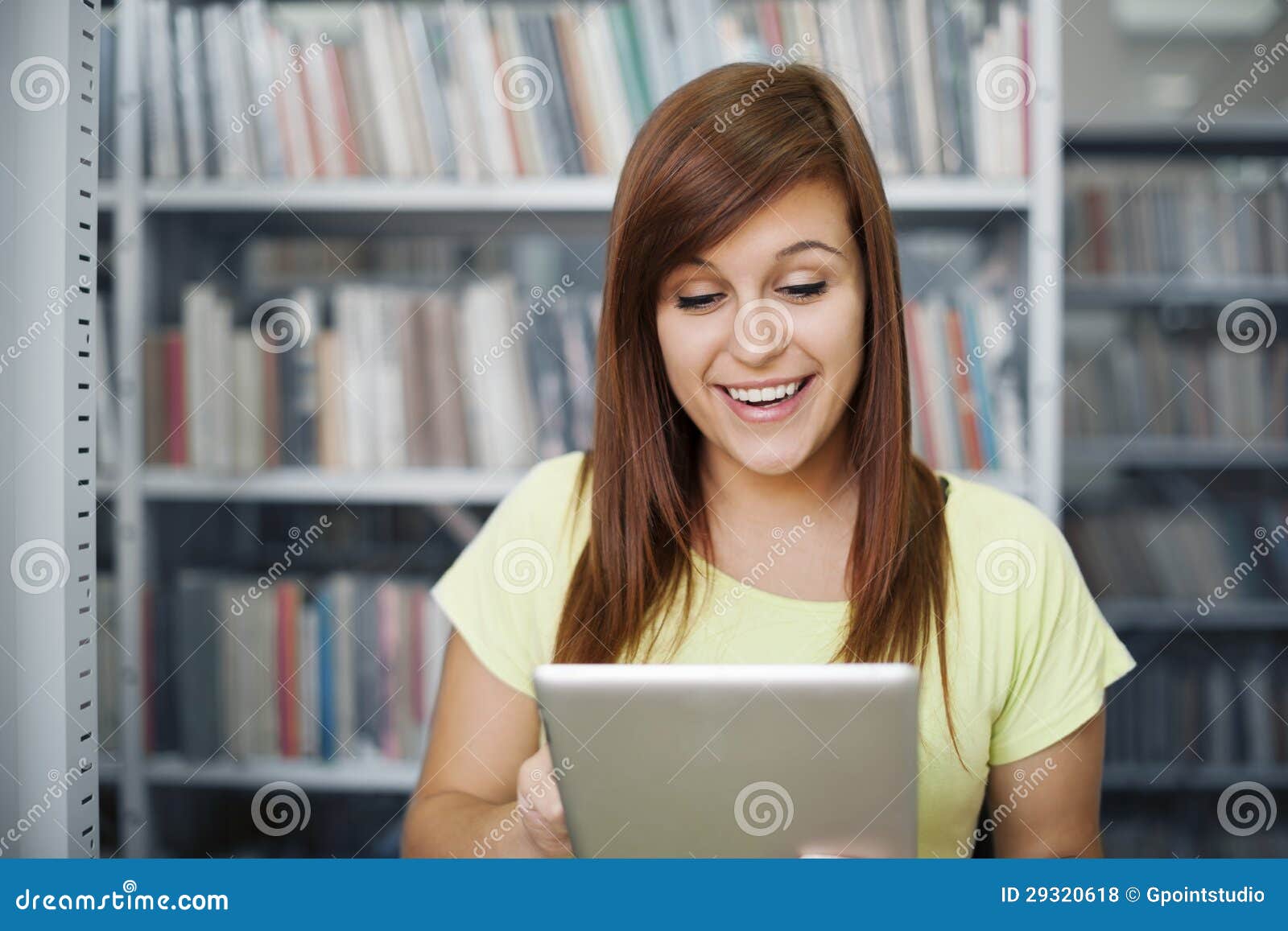Beautiful student girl stock photo. Image of holding - 29320618