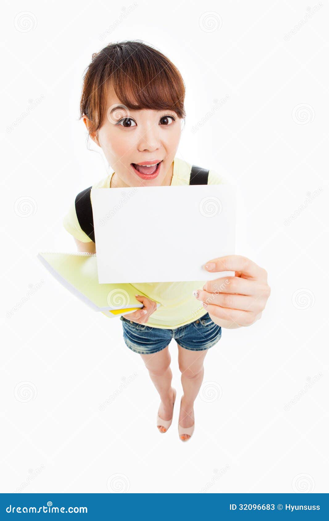 Beautiful Student High Angle Shot Stock Image - Image of lady, cute ...