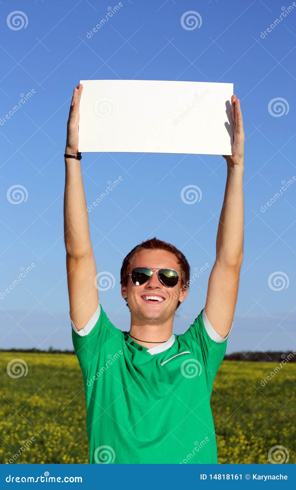 Beautiful Student Keeps a Blank Form on the Street Stock Image - Image ...