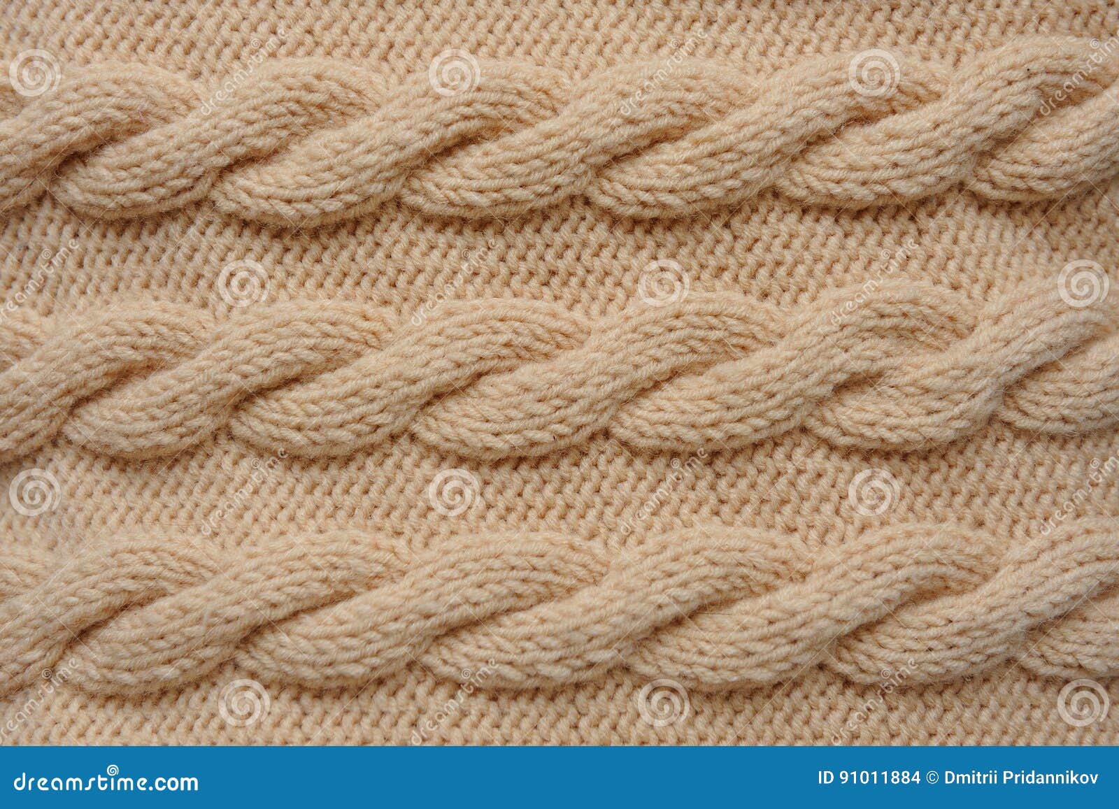 A Beautiful Style of Knitting Things from a Thread Stock Photo - Image ...