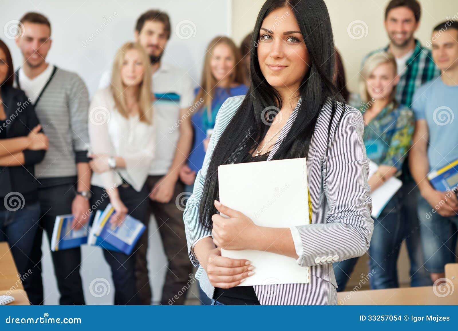 Beautiful success student stock photo. Image of college - 33257054