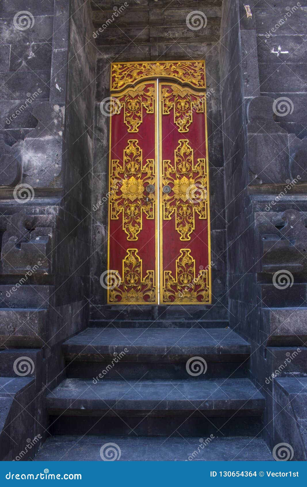 Beautiful Summer Beach Gate View Stock Photo - Image of ocean, amazing ...