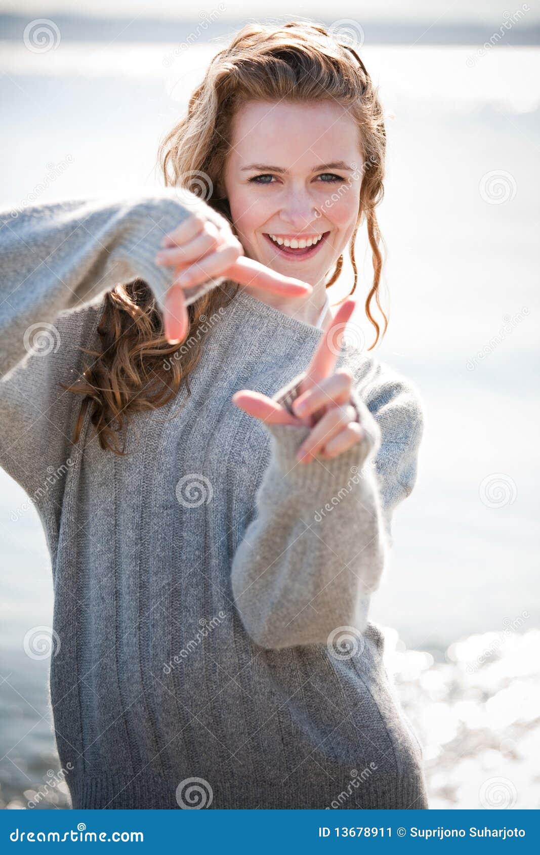 Beautiful summer girl stock image. Image of season, casual - 13678911