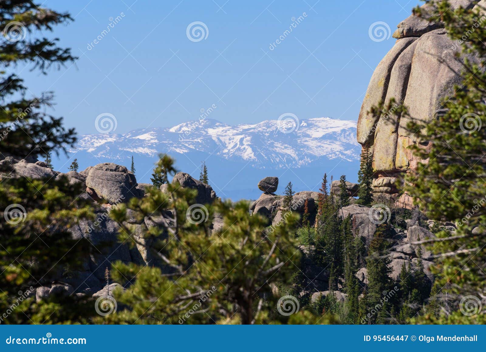 Beautiful Summer Landscape in the Mountains. Sunrise. Blurred ...