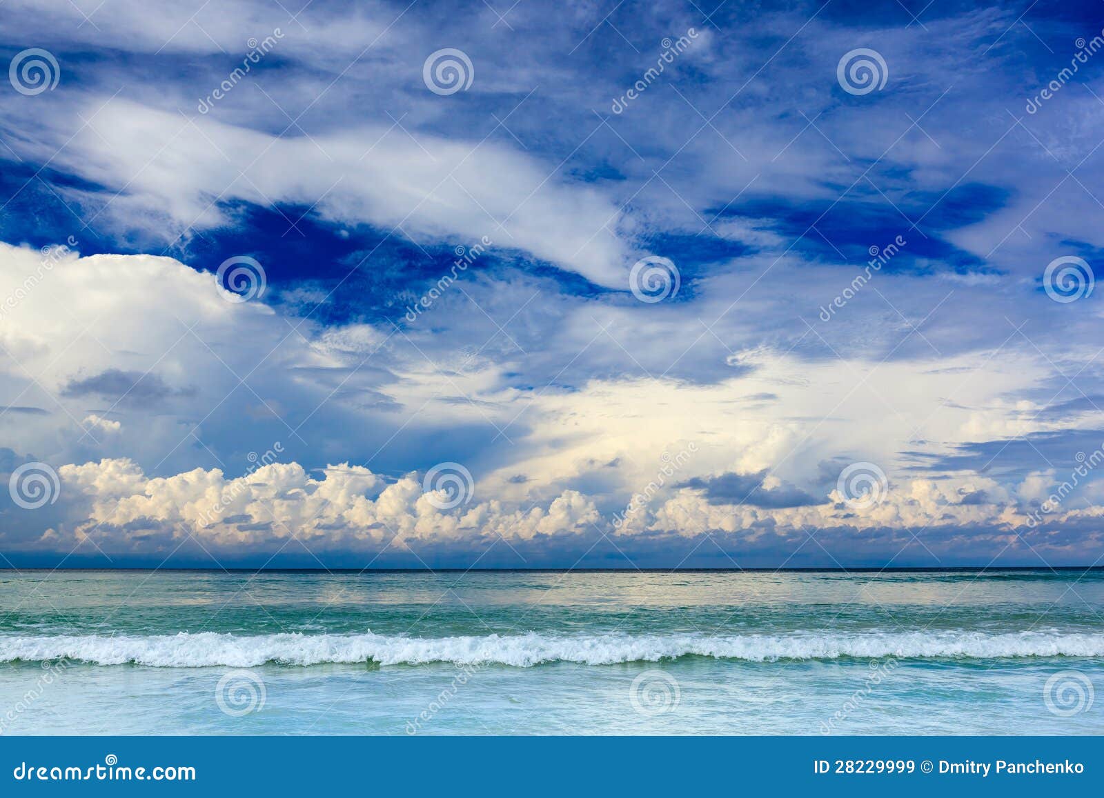 Beautiful summer seascape stock image. Image of relax - 28229999