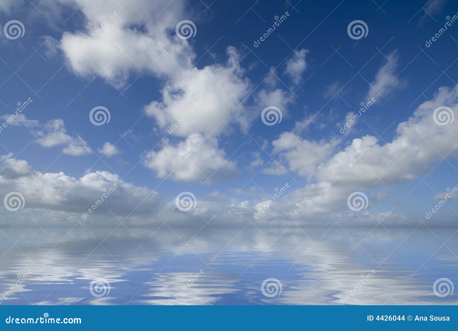 Beautiful summer sky stock photo. Image of outdoor, lake - 4426044
