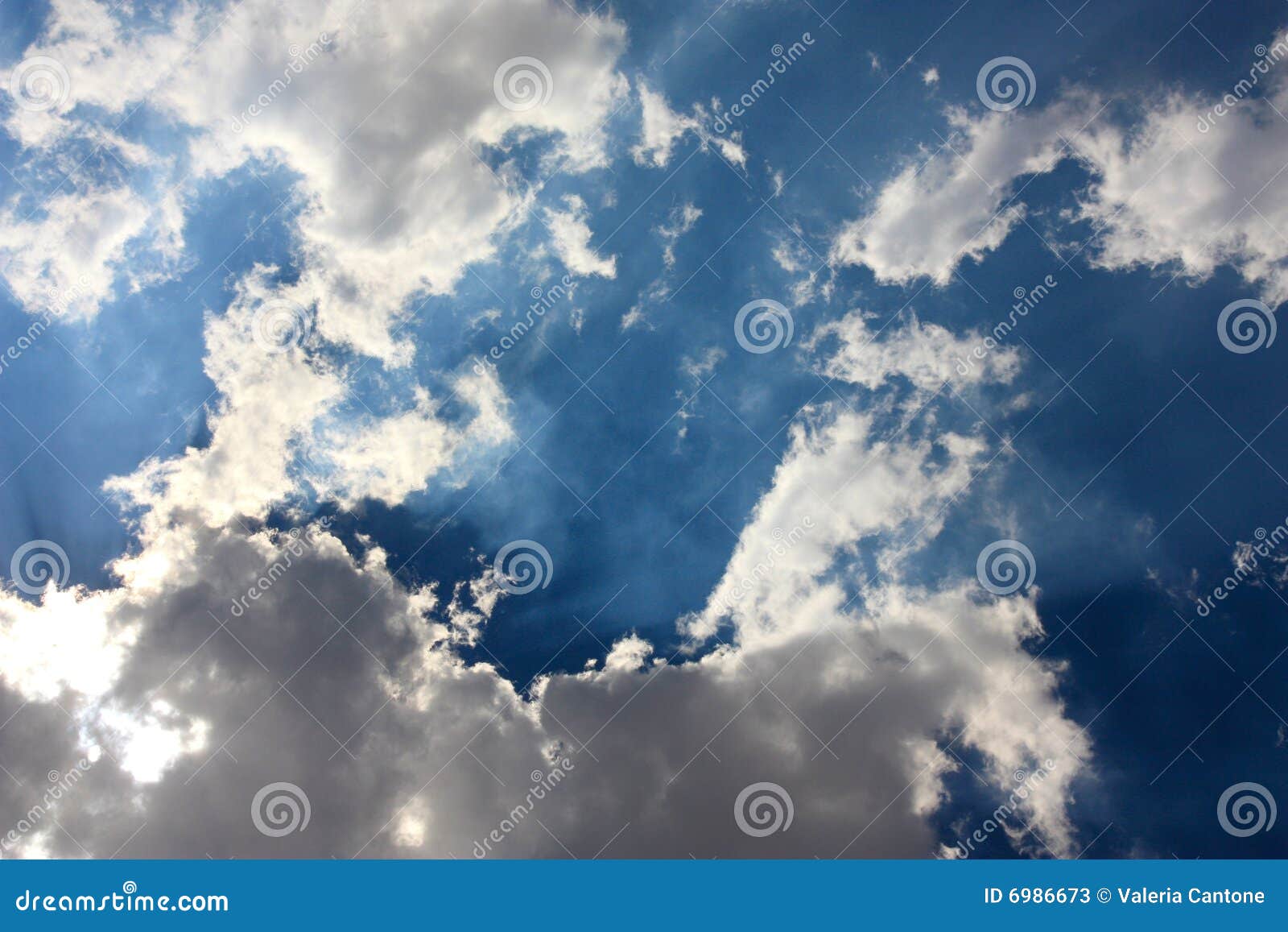Beautiful summer sky stock image. Image of summer, cloud - 6986673
