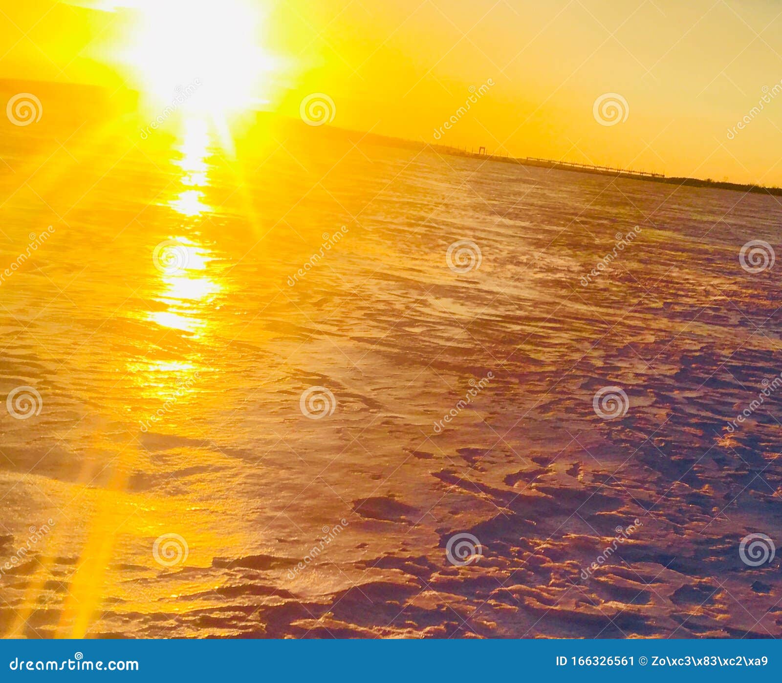 Hot sun ray on the ice stock image. Image of nature - 166326561