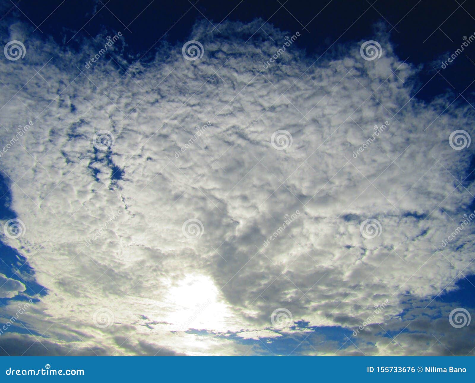 Beautiful Sunlight through Cloud and Sky Stock Photo - Image of orange ...