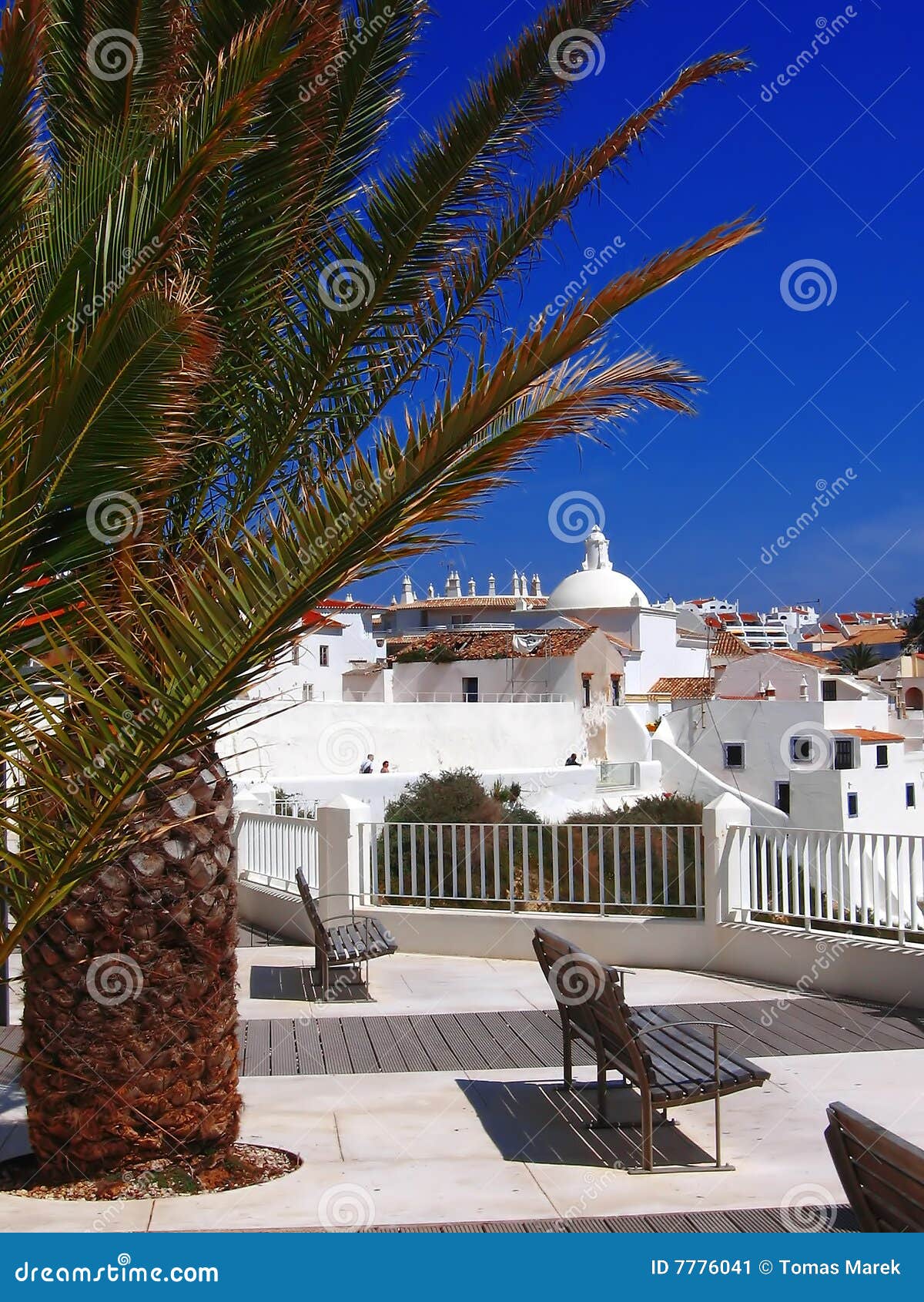 Beautiful Sunny Albufeira, Portugal Stock Image - Image of boats, hotel ...