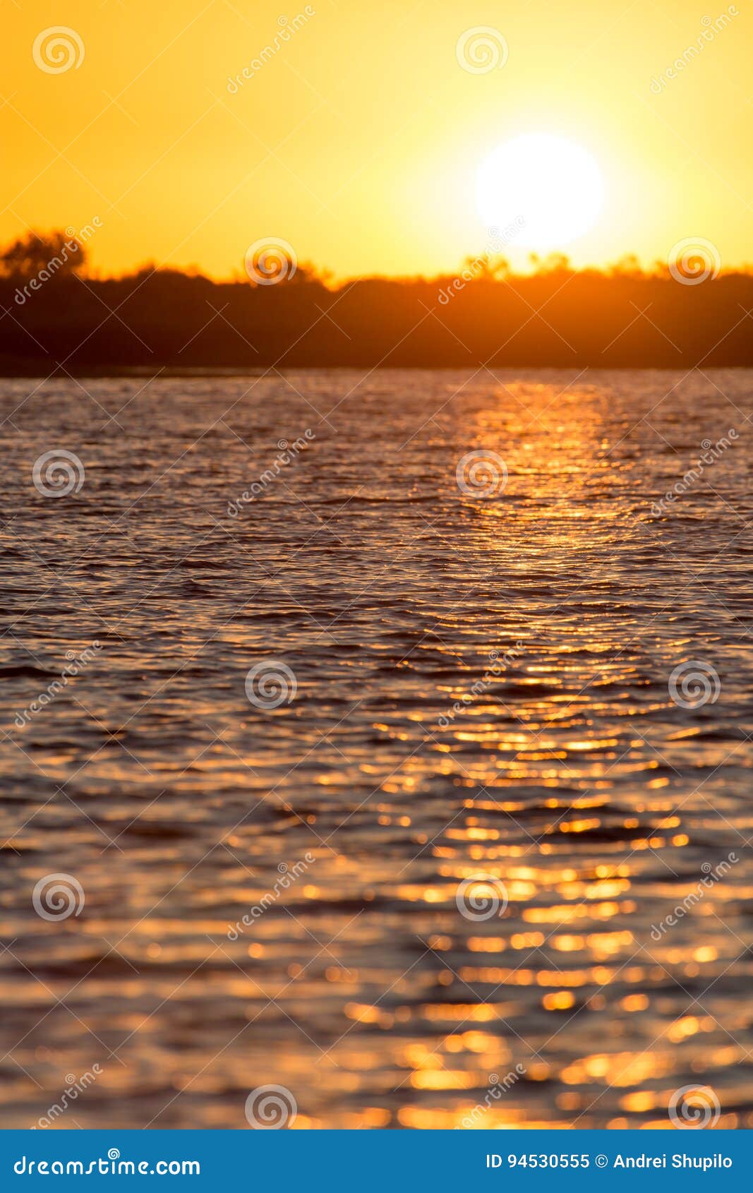 Beautiful Sunrise on the Lake Stock Image - Image of nature, romantic ...