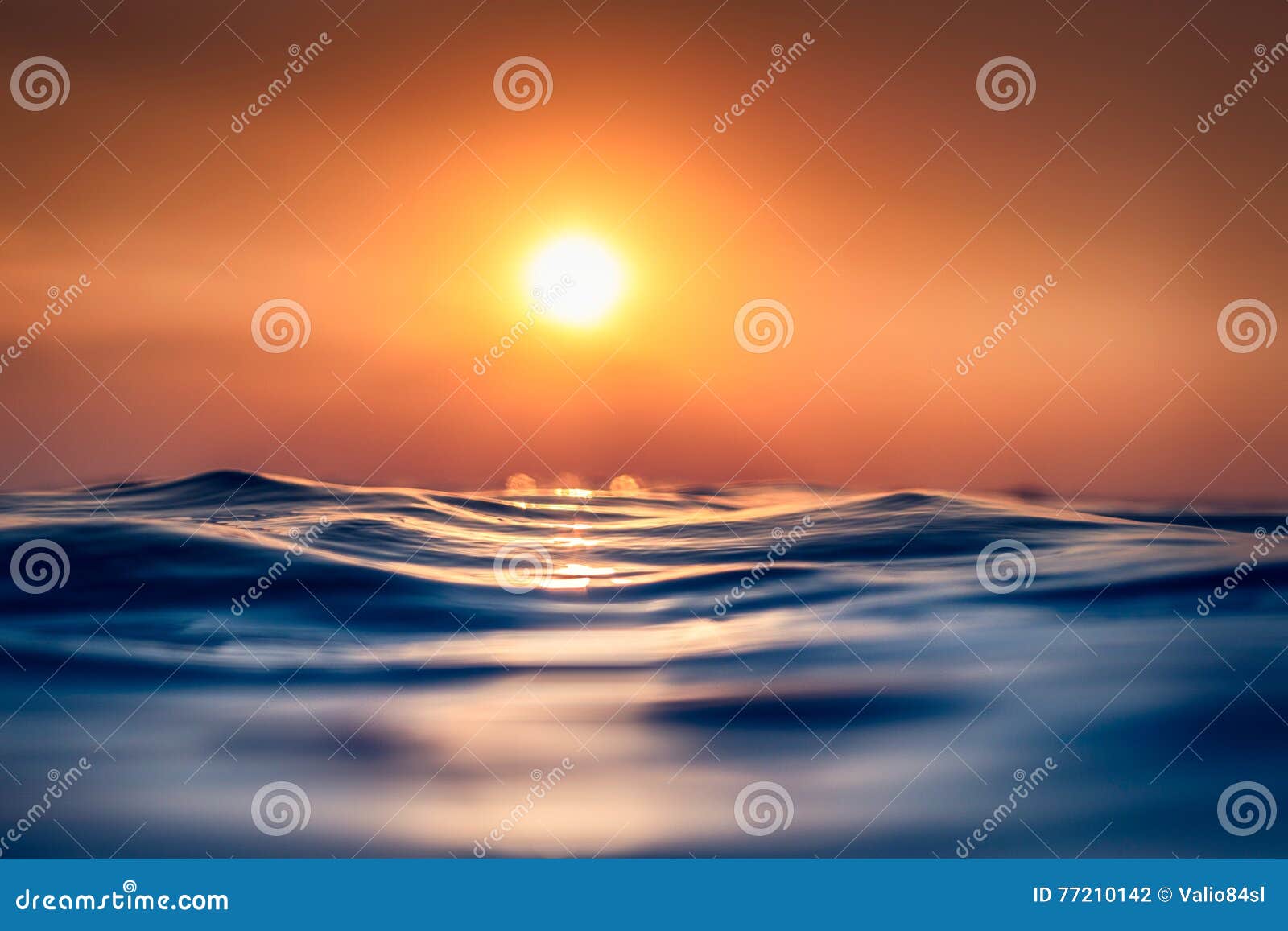 Beautiful Sunrise Over the Horizon Stock Photo - Image of scene, season ...