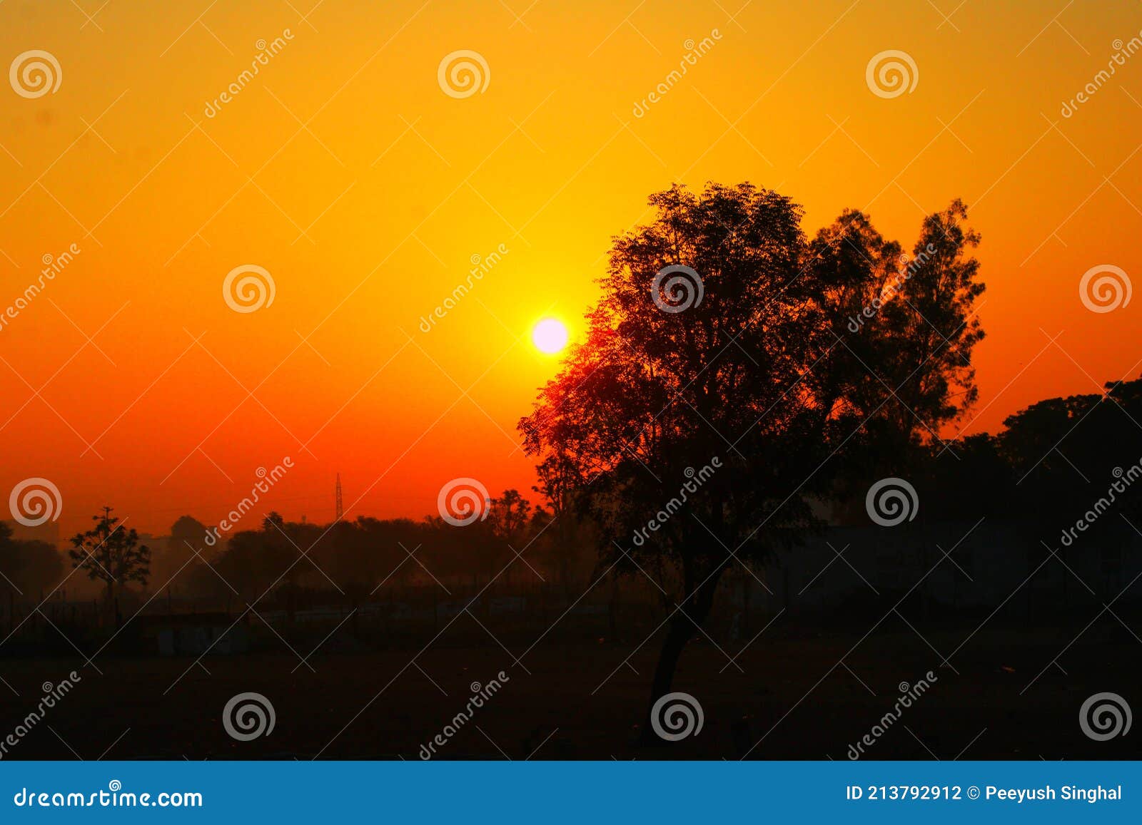 A Beautiful Sunrise with Rays Stock Photo - Image of cloud, sunset ...