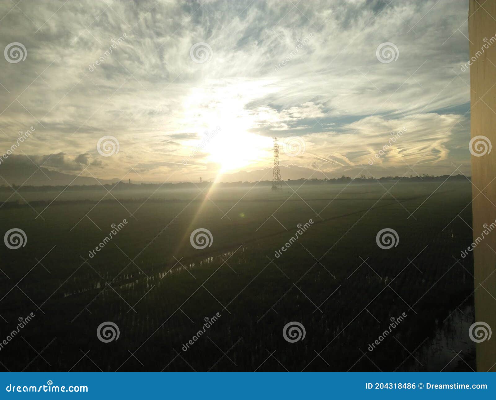 Langit stock photo. Image of langit, sunrise, clouds - 204318486