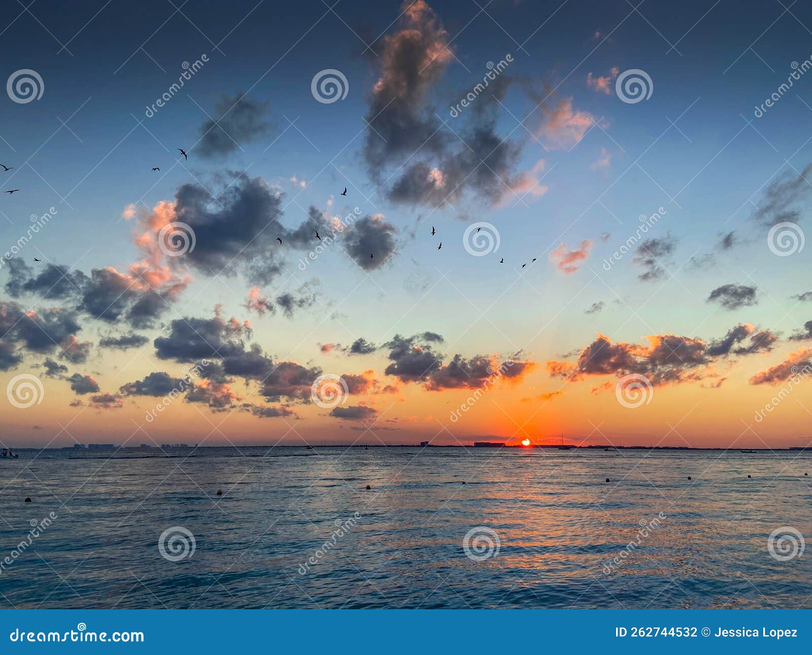 A Beautiful Sunset on the Beach Stock Photo - Image of coast, sunrise ...