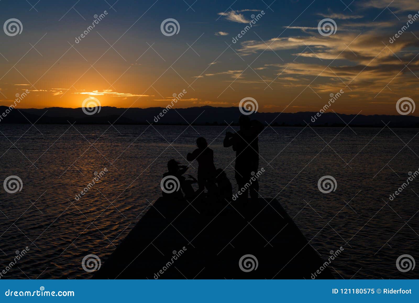 Sunset in the delta stock image. Image of nature, space - 121180575