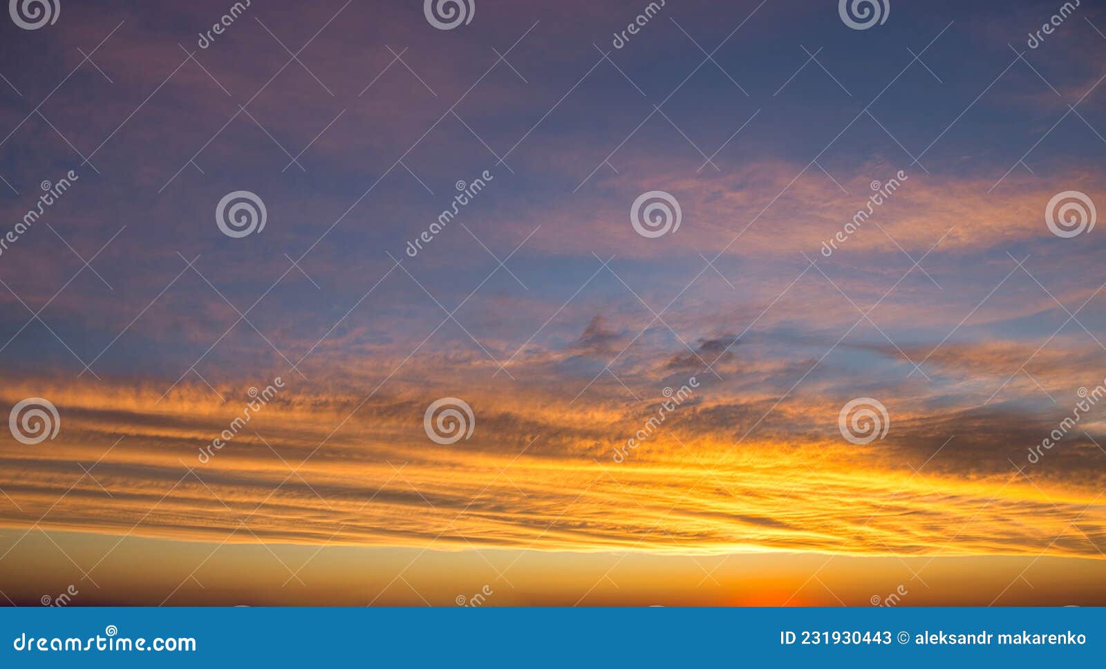 Beautiful Sunset on Dramatic Stormy Red Sky Stock Image - Image of ...