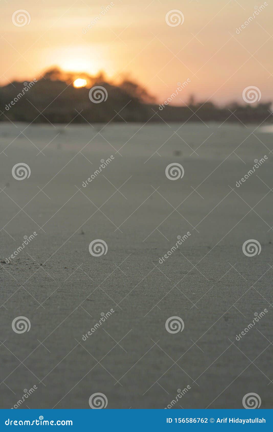 Beautiful Sunset on the Edge of the Beach Stock Photo - Image of season ...