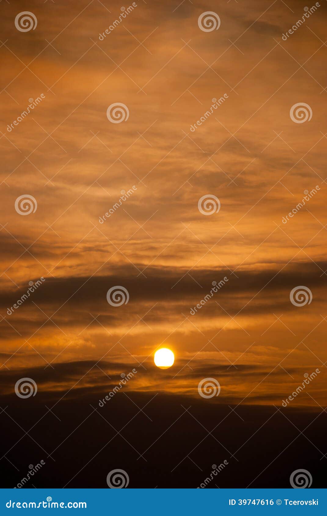 Beautiful sunset stock photo. Image of sunshine, wallpaper - 39747616
