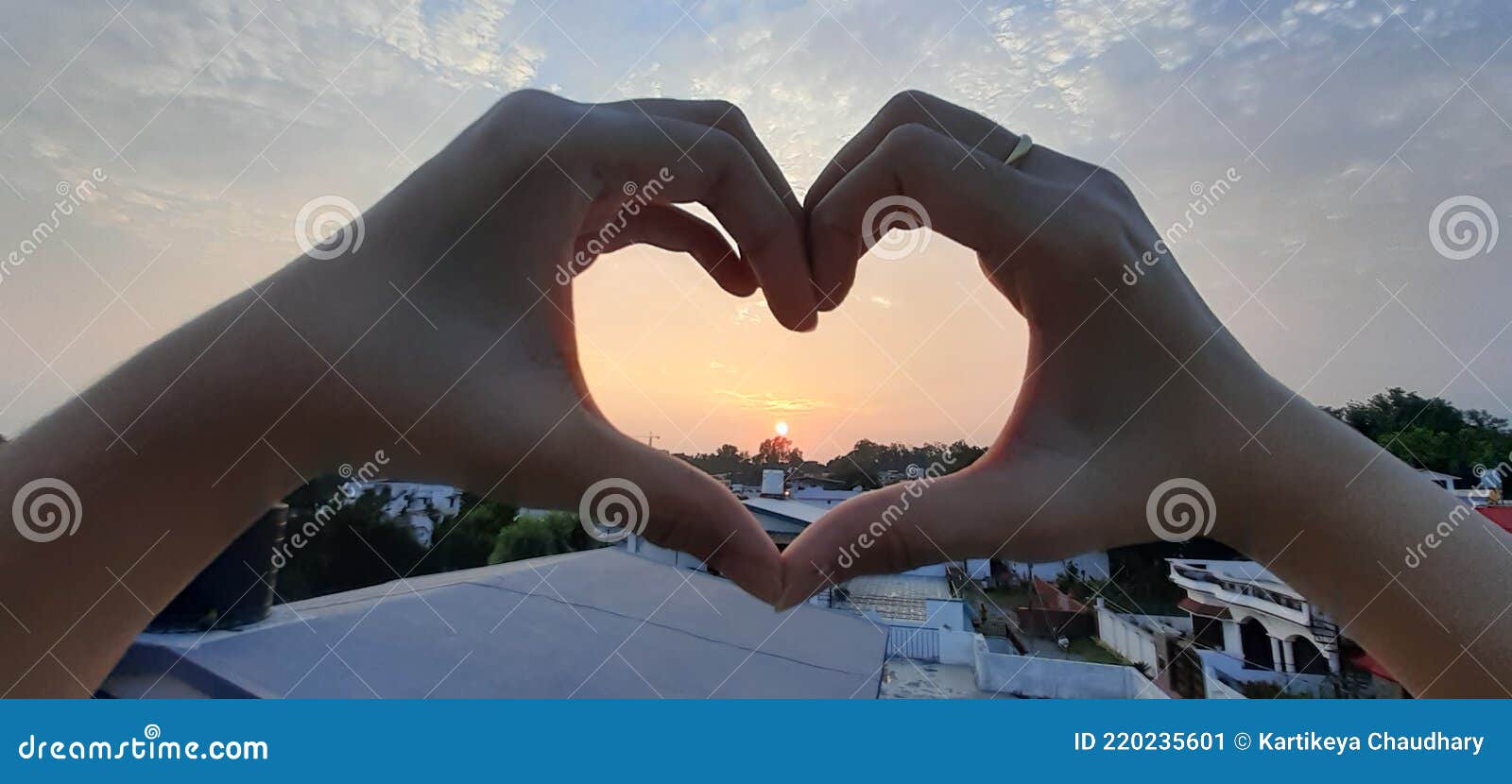 Beautiful Sunset Evening ... Stock Image - Image of giving, beautiful ...